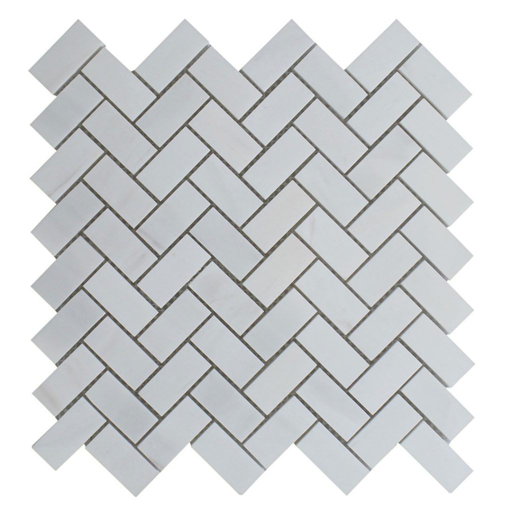 Herringbone Mosaic Tile Dolomite Marble | Marble and Mosaic Tile Producer